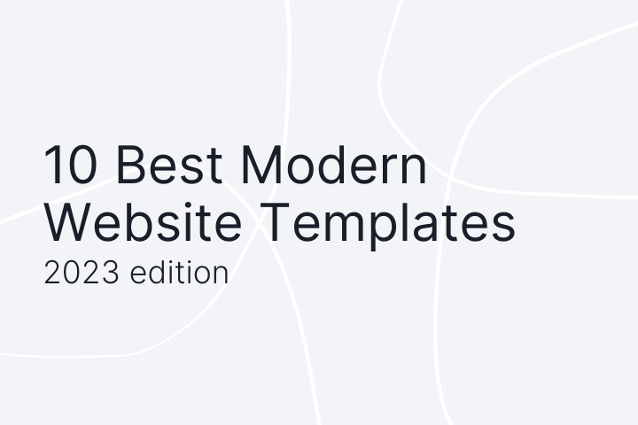 10 Best Free Modern Website Templates for 2025